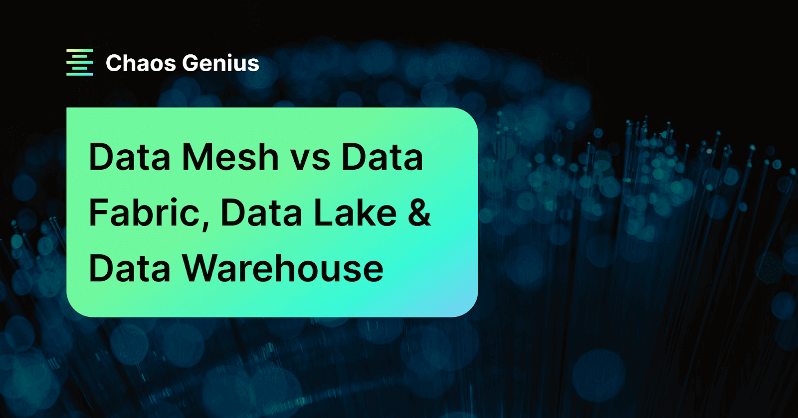 Data Mesh vs Data Fabric, Data Lake & Data Warehouse (2025)