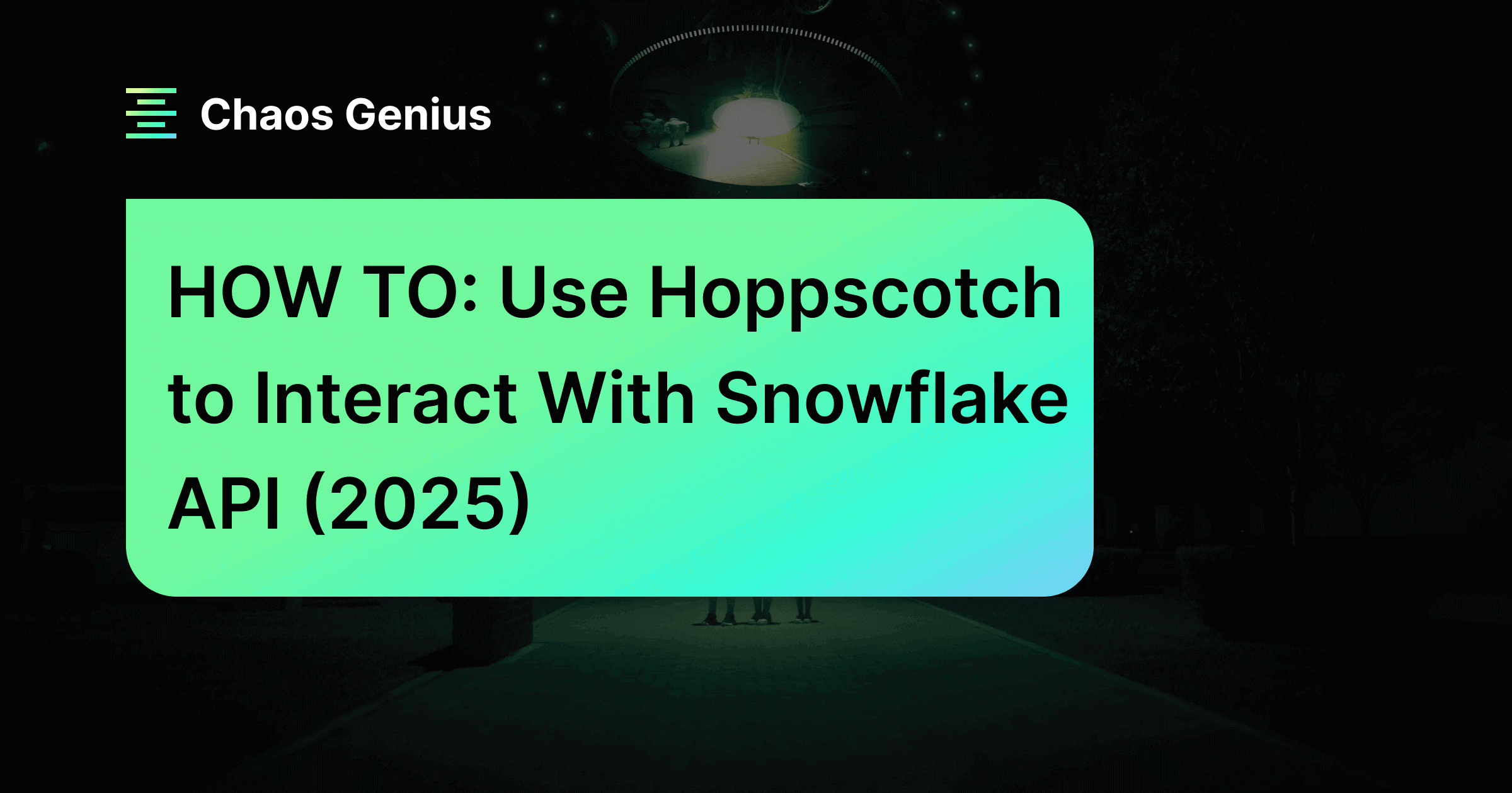 HOW TO: Use Hoppscotch to Interact With Snowflake API (2025)