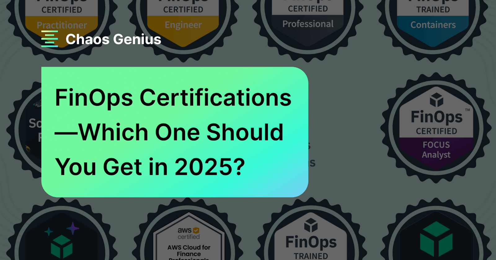FinOps Certifications—Which One Should You Get (2025)