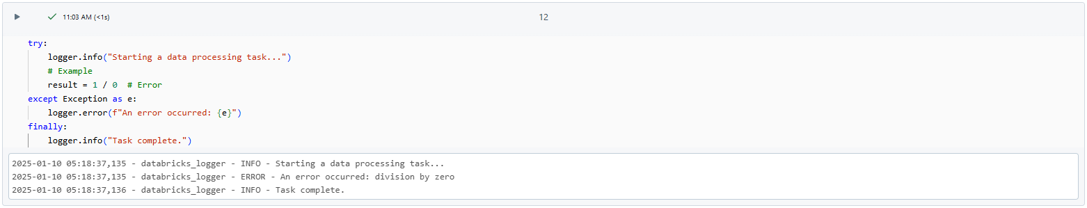 Databricks Logging in Notebooks: 10 Best Practices (2025)