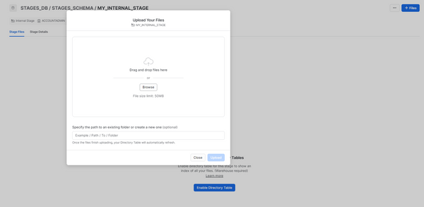 Snowflake Stages 101—Easy Data Loading & Unloading (2025)