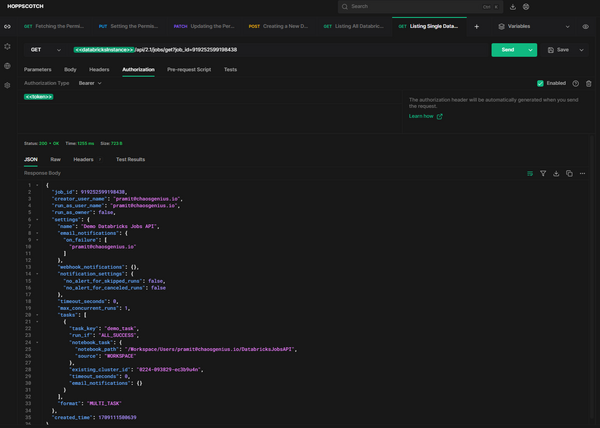 HOW TO: Use Databricks Jobs API to Manage & Monitor Jobs