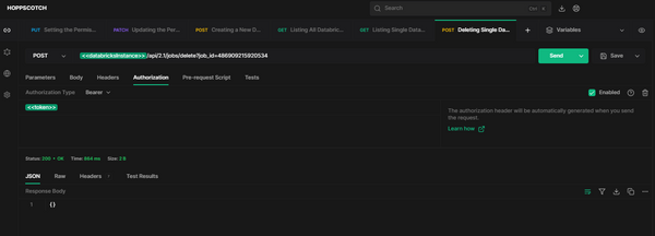 HOW TO: Use Databricks Jobs API to Manage & Monitor Jobs