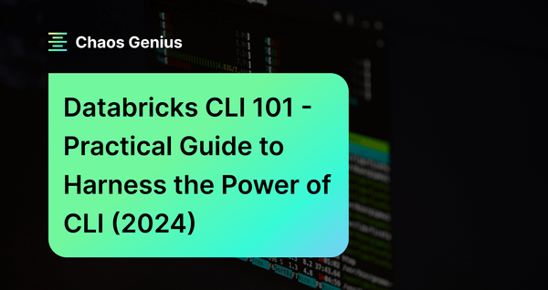 Databricks CLI 101: A Comprehensive Guide (2024)