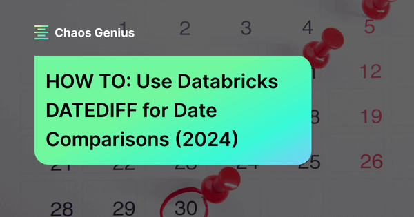 HOW TO: Use Databricks DATEDIFF for Date Comparisons (2024)